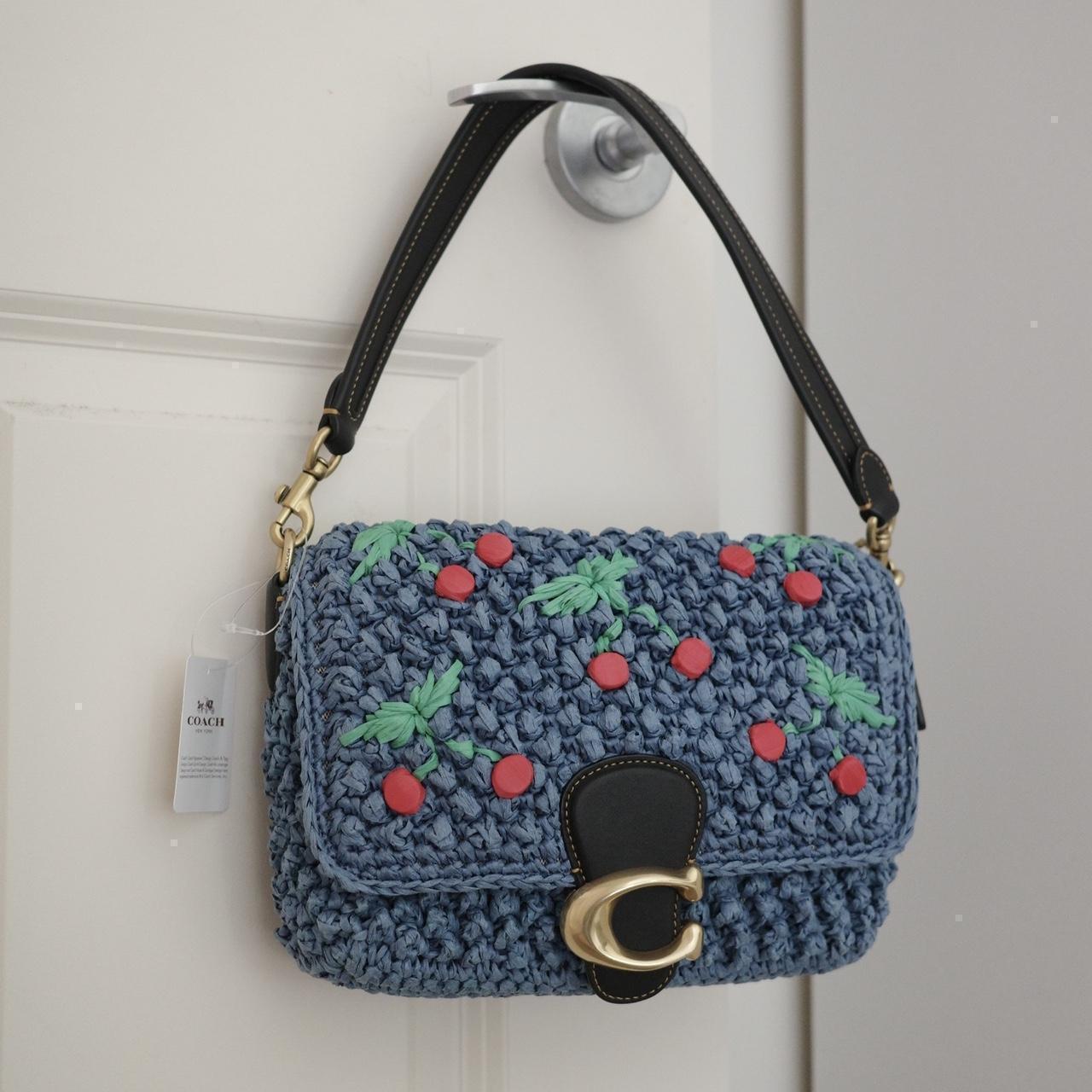 Authentic Coach cherry tabby Brand new unused with... - Depop