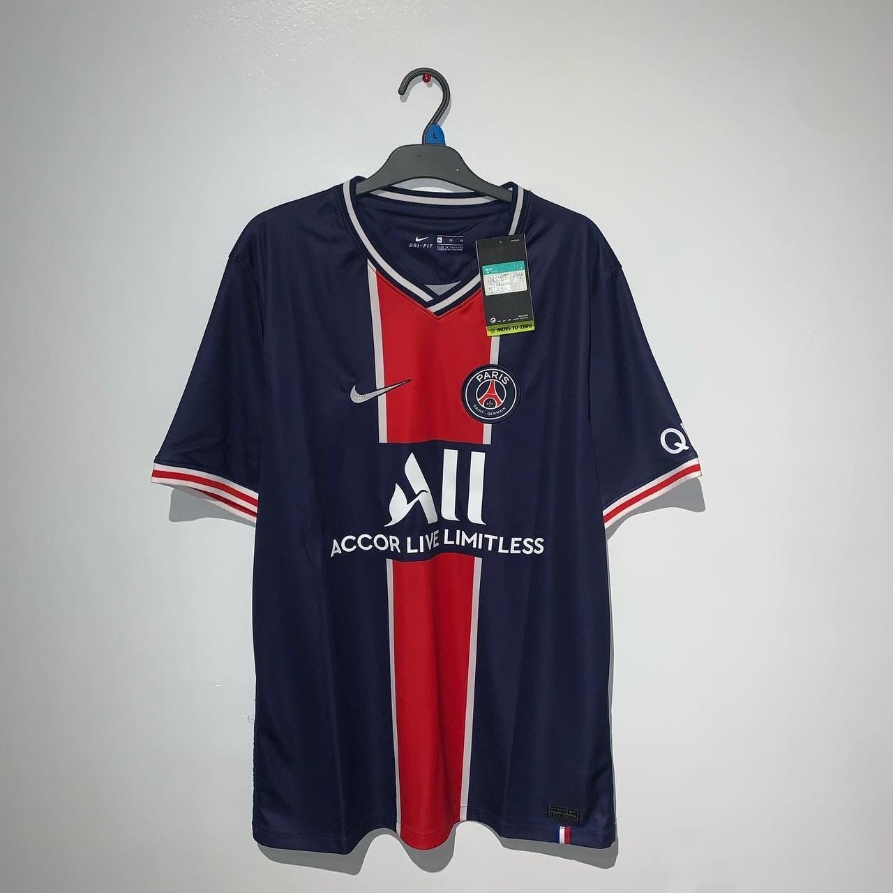 PSG 2020-2021 Home kit - STADIUM jersey Size |... - Depop
