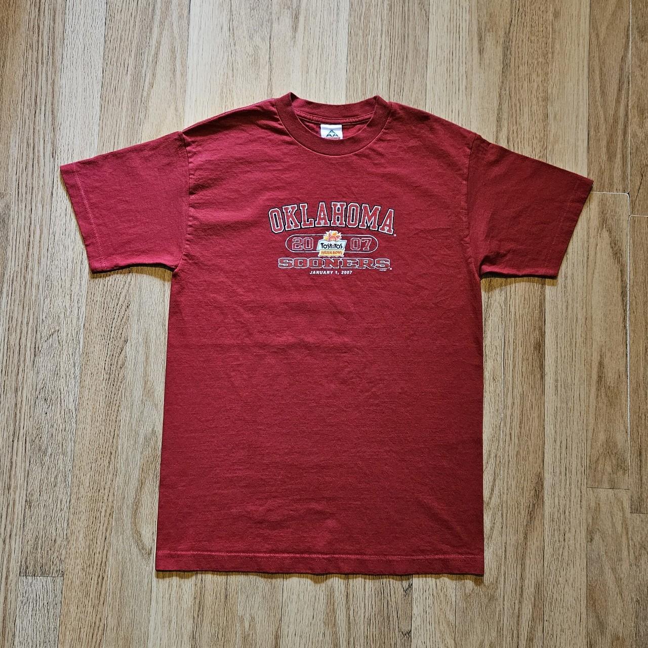 2007 Red Alstyle Apparel & Activewear Oklahoma... - Depop