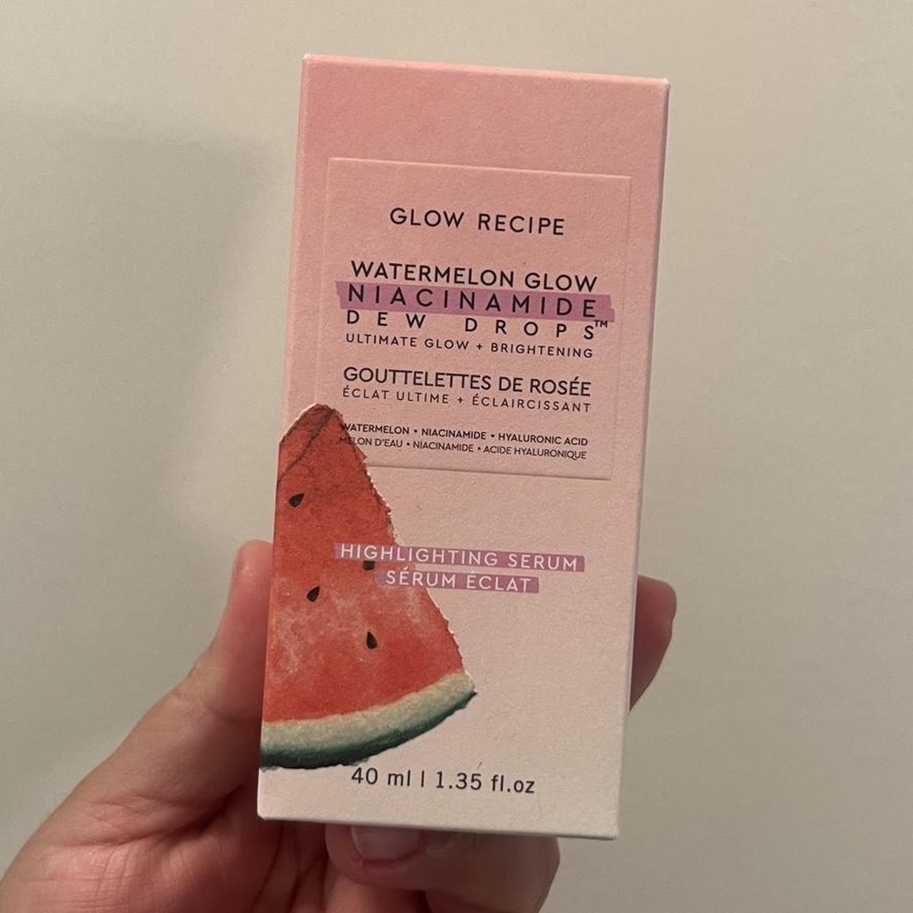 GLOW RECIPE WATERMELON GLOW NIACINAMIDE DEW DROPS -... - Depop