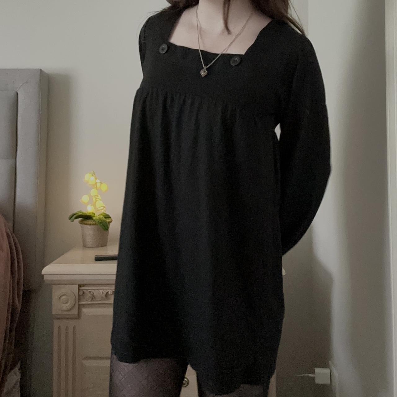 super dolly japanese brand button tunic top... | Depop