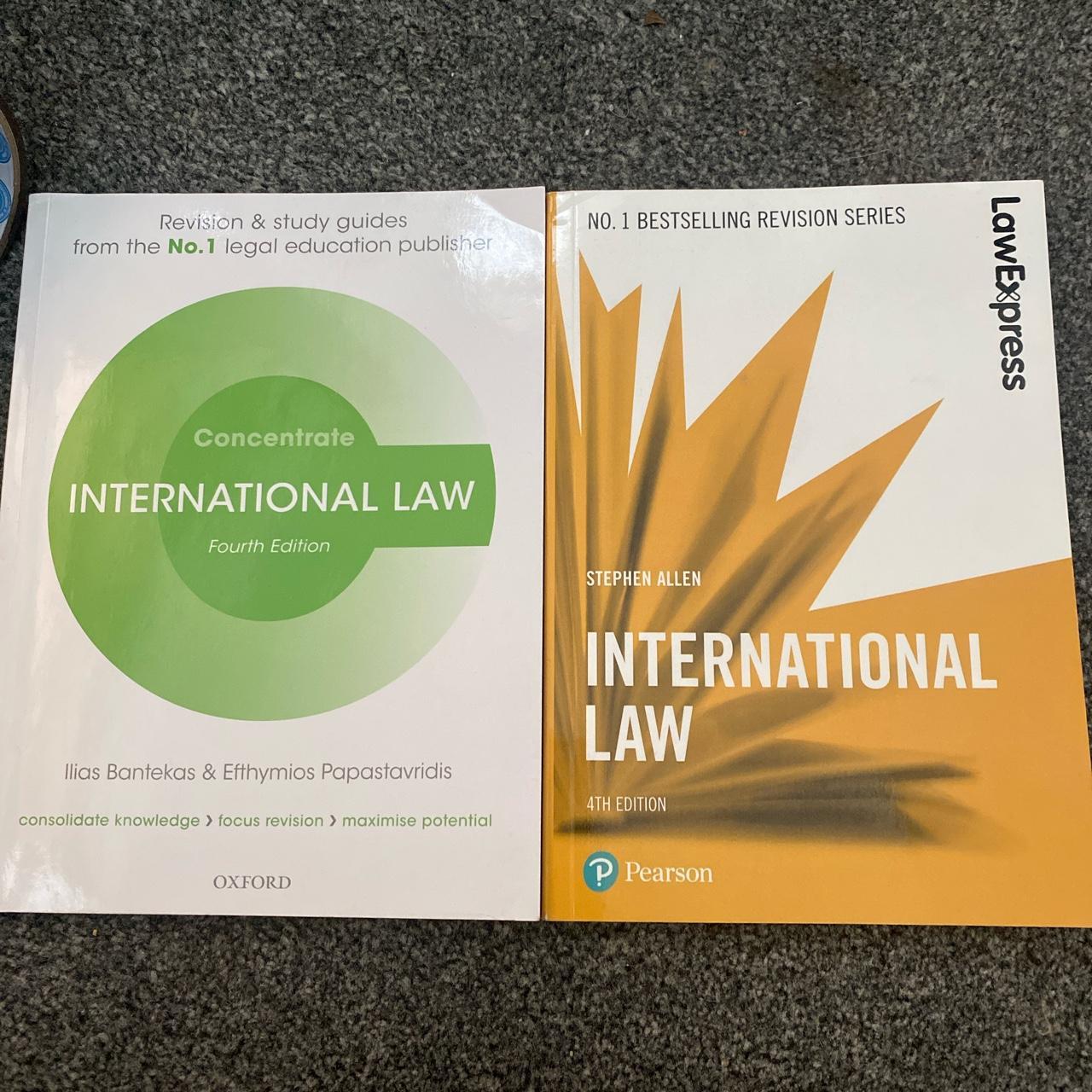 International Law Textbook bundle. Open to offers... - Depop