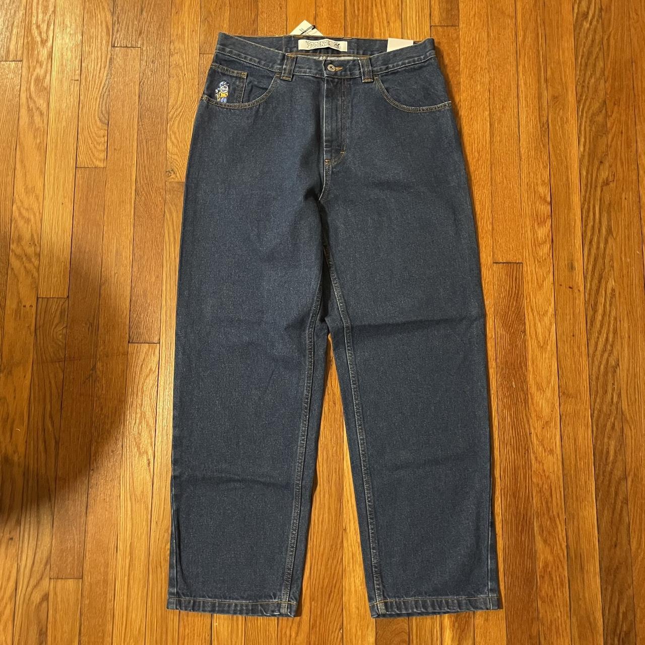 POLAR 93 DENIM PANTS BLUE 32x32 - Depop