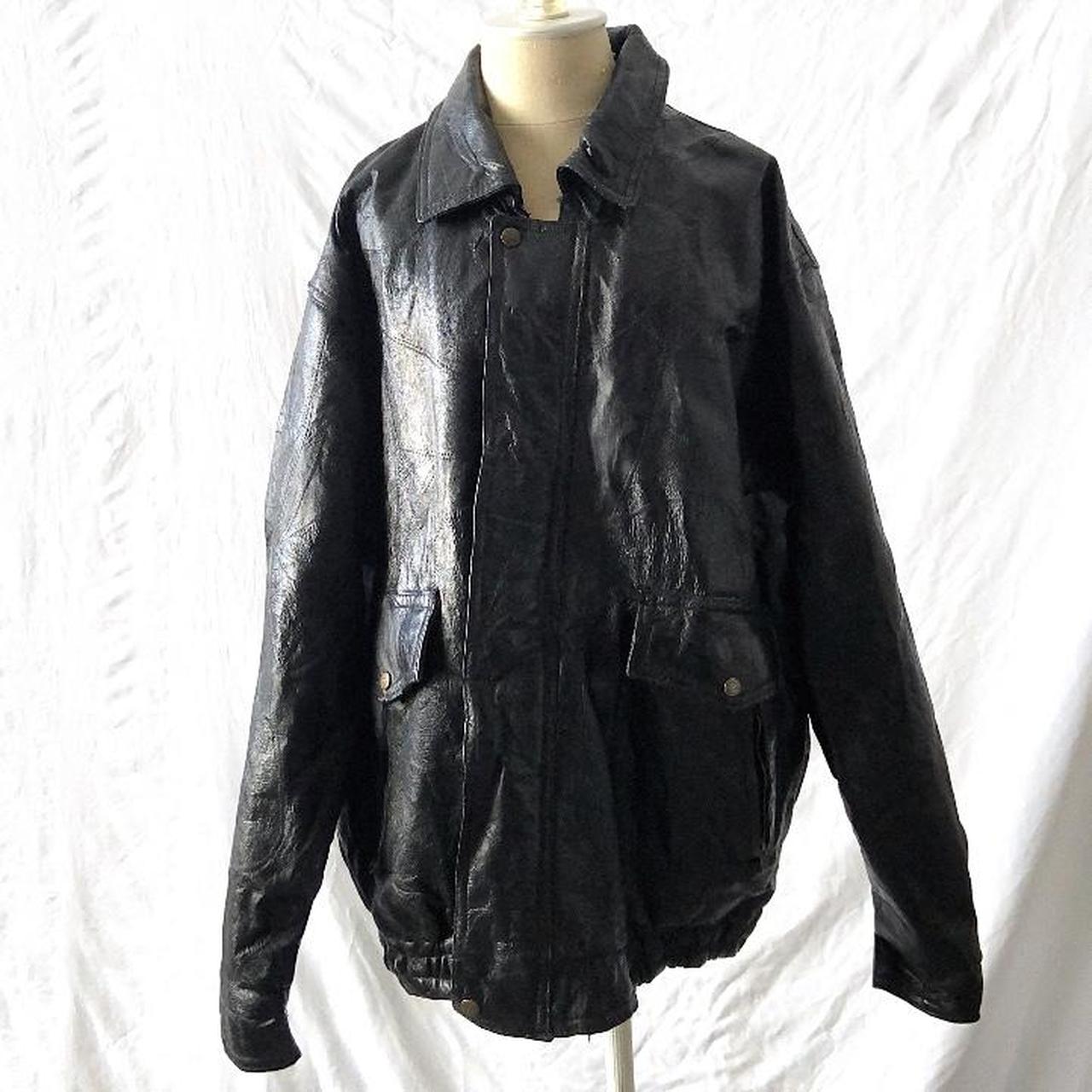 leather & soul jacket!! size XL and has pockets for... - Depop