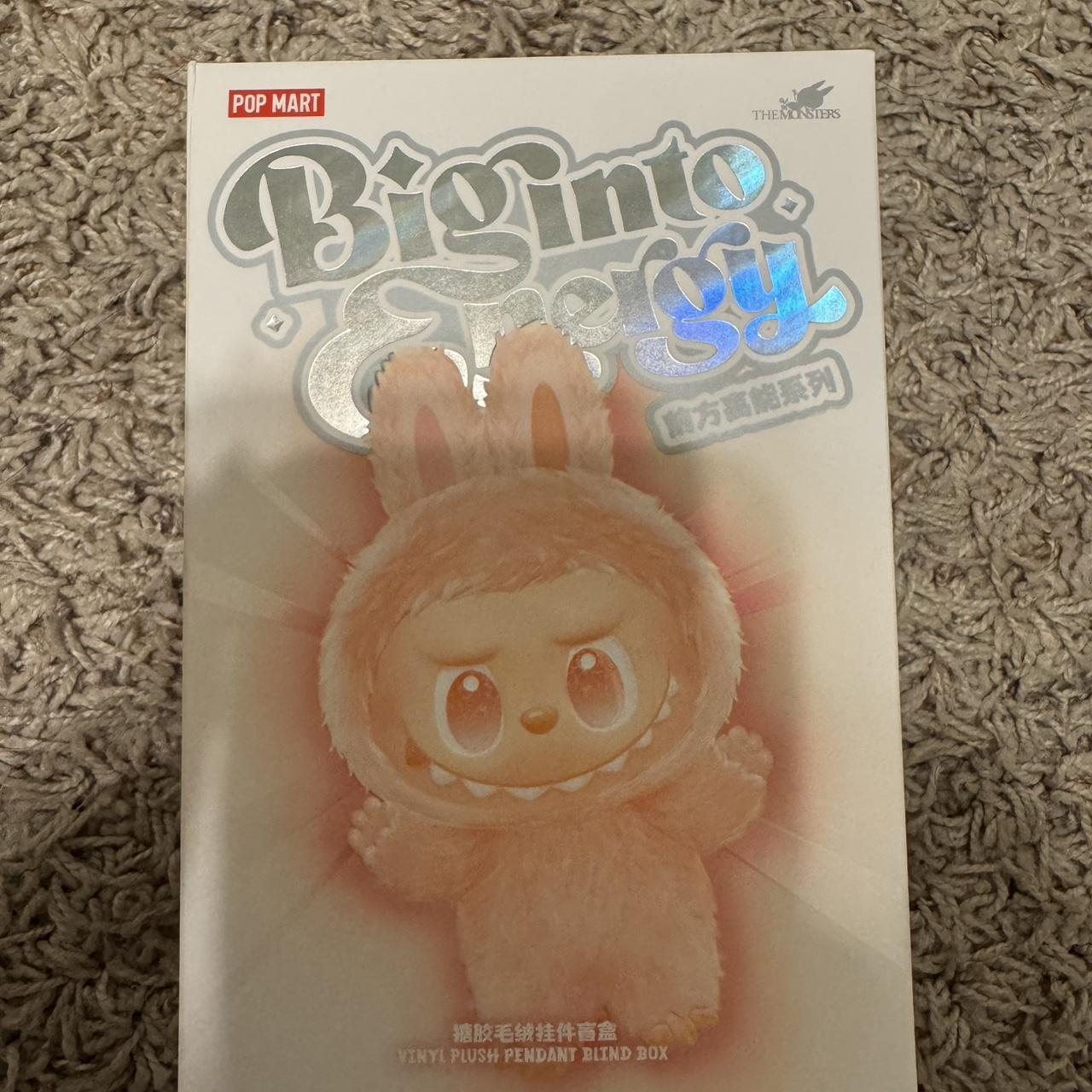 Authentic big into energy Labubu! Unopened, sealed... | Depop