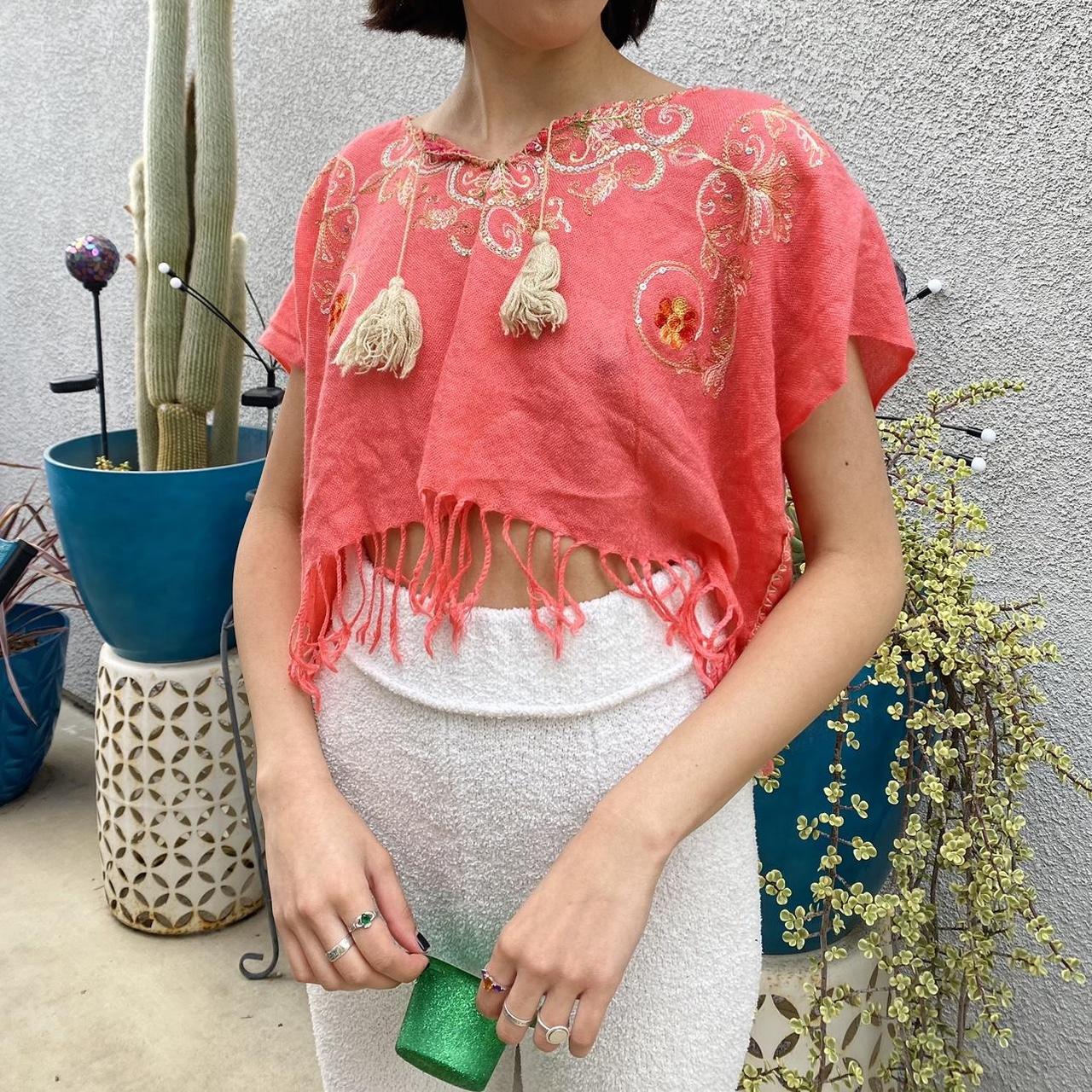 PRETTY SPRING CROP TOP 🌺🌹🪻🌷🌻 Amazing and... - Depop