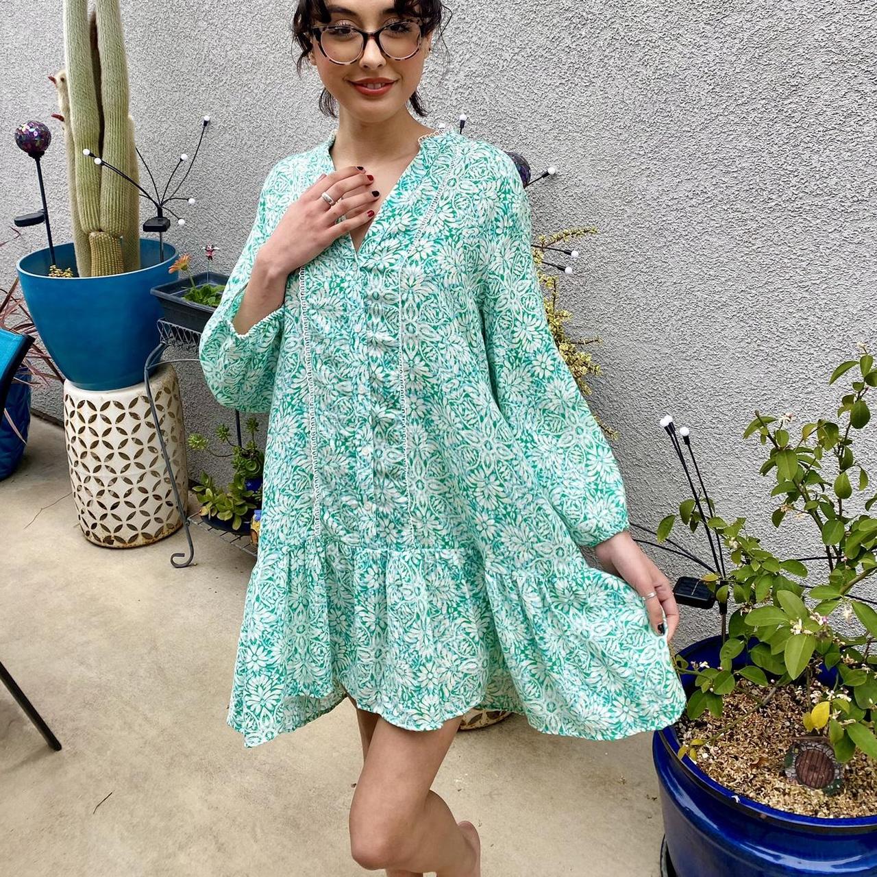 Very beautiful spring dress, fits like a... - Depop