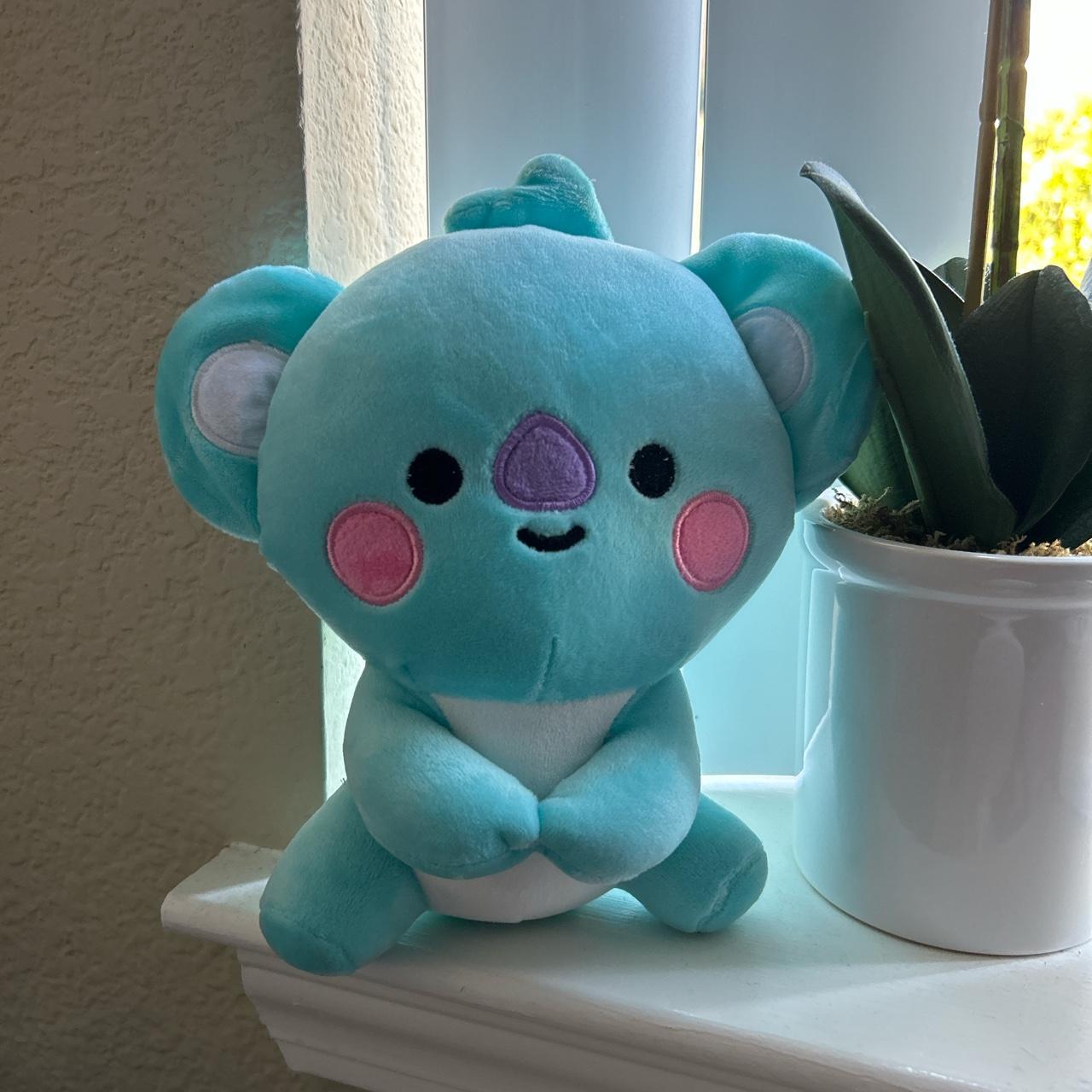 BT21 BTS - Koya plush 🩵 Won at a BTS cupsleeve... - Depop