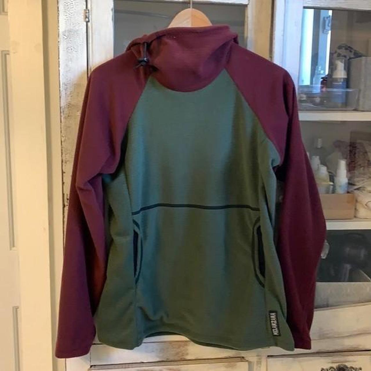 Melanzana Women’s Micro grid Hoodie M | Depop