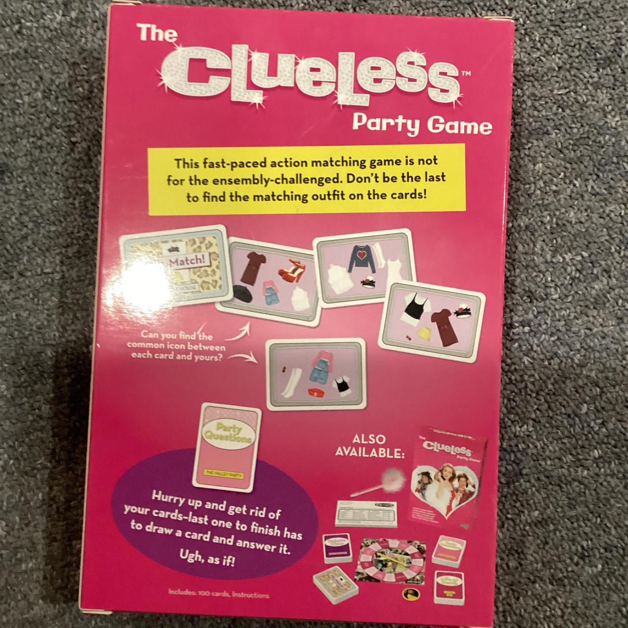 The Clueless Party Game~ it’s a super cute matching... | Depop