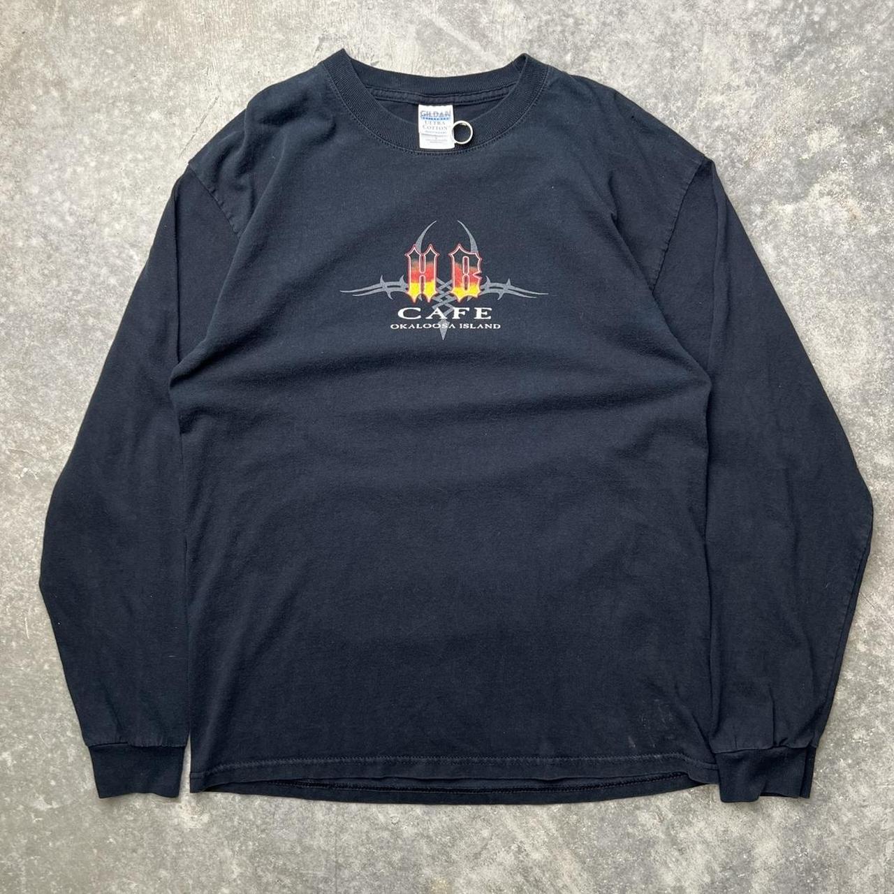 Y2K Biker Long Sleeve Size XL Really good... - Depop