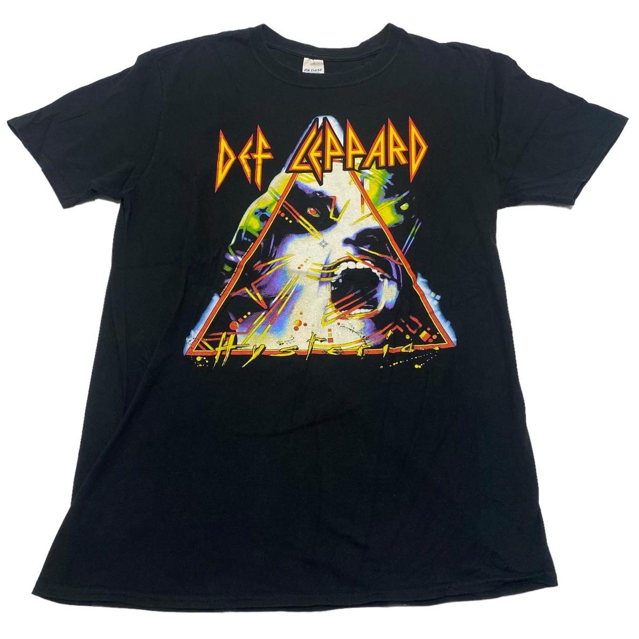 Retro DEF LEPPARD Hysteria Band T Shirt / TEE in a... - Depop