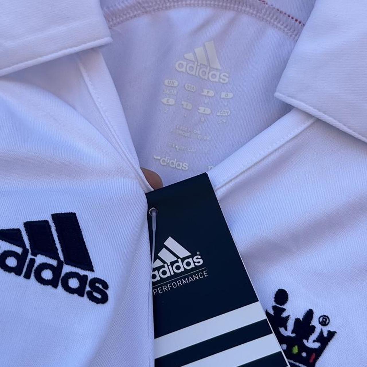 ADIDAS England Cricket Shirt / Cricket Short sleeve... - Depop