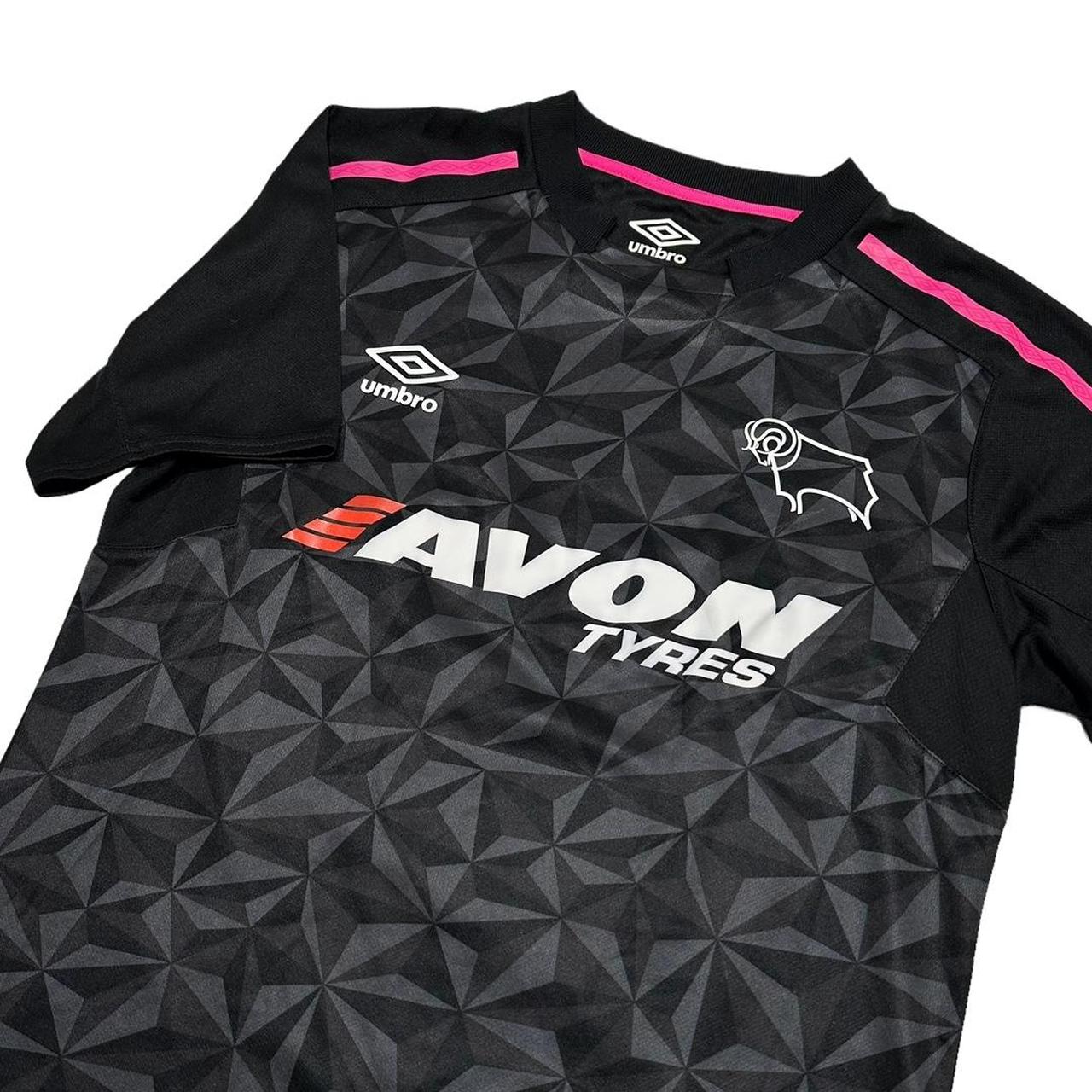 UMBRO Derby Football Shirt / The Rams Soccer Jersey... - Depop