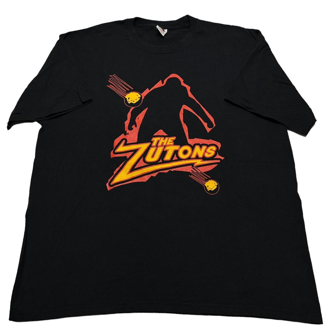 THE ZUTONS Tour T shirt Retro 2005 Double Sided... - Depop