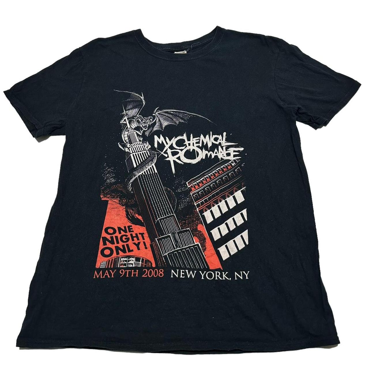 MY CHEMICAL ROMANCE Tour T shirt 2008 Band TEE... - Depop