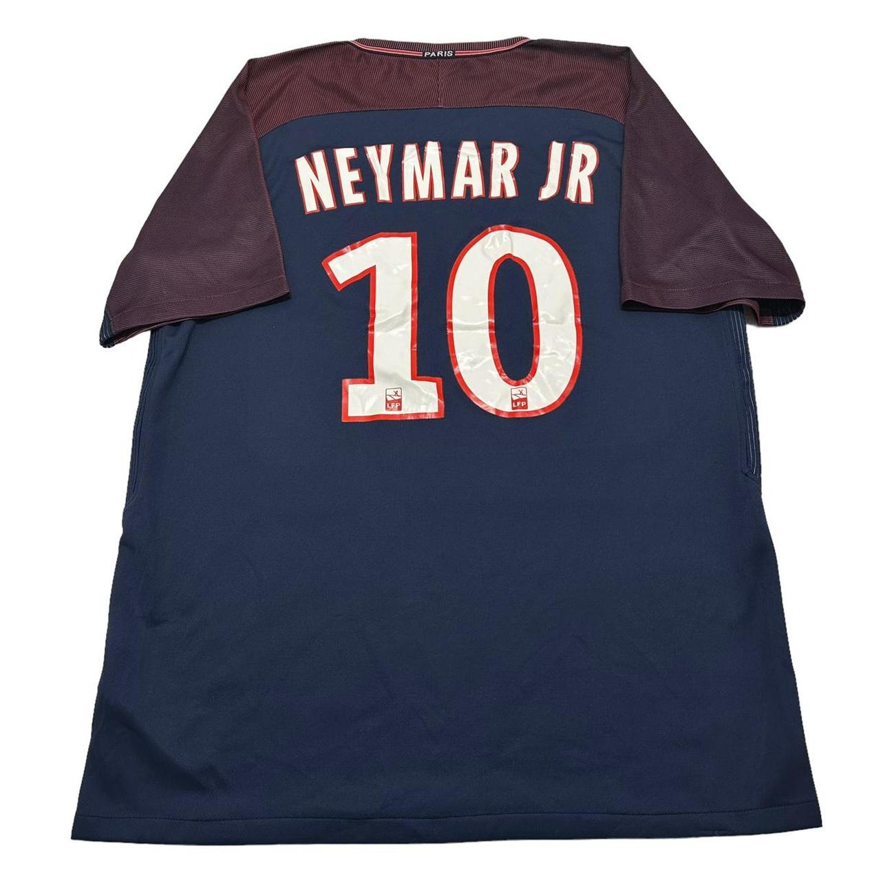 NIKE PSG Football Shirt NEYMAR JR 10 HOME Soccer... | Depop