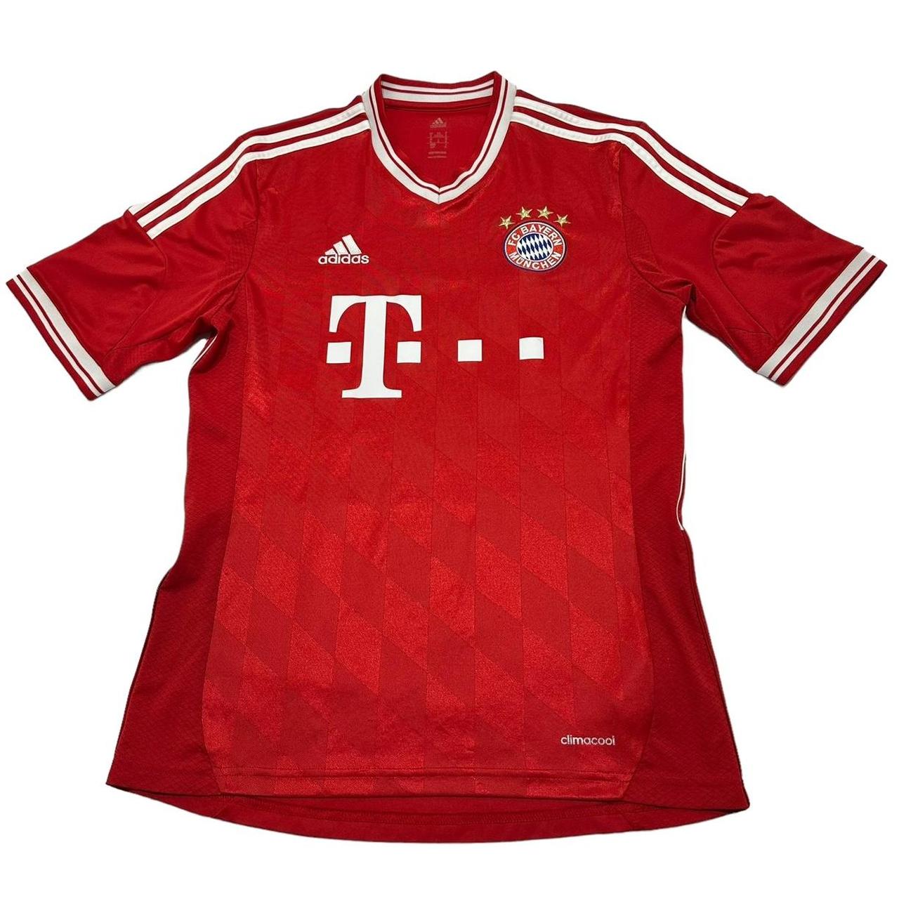 ADIDAS Bayern Munich Football Shirt Retro 2013... - Depop