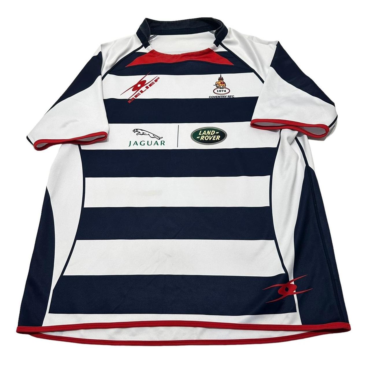 COVENTRY Rugby Shirt Retro Sports Jersey Short... - Depop