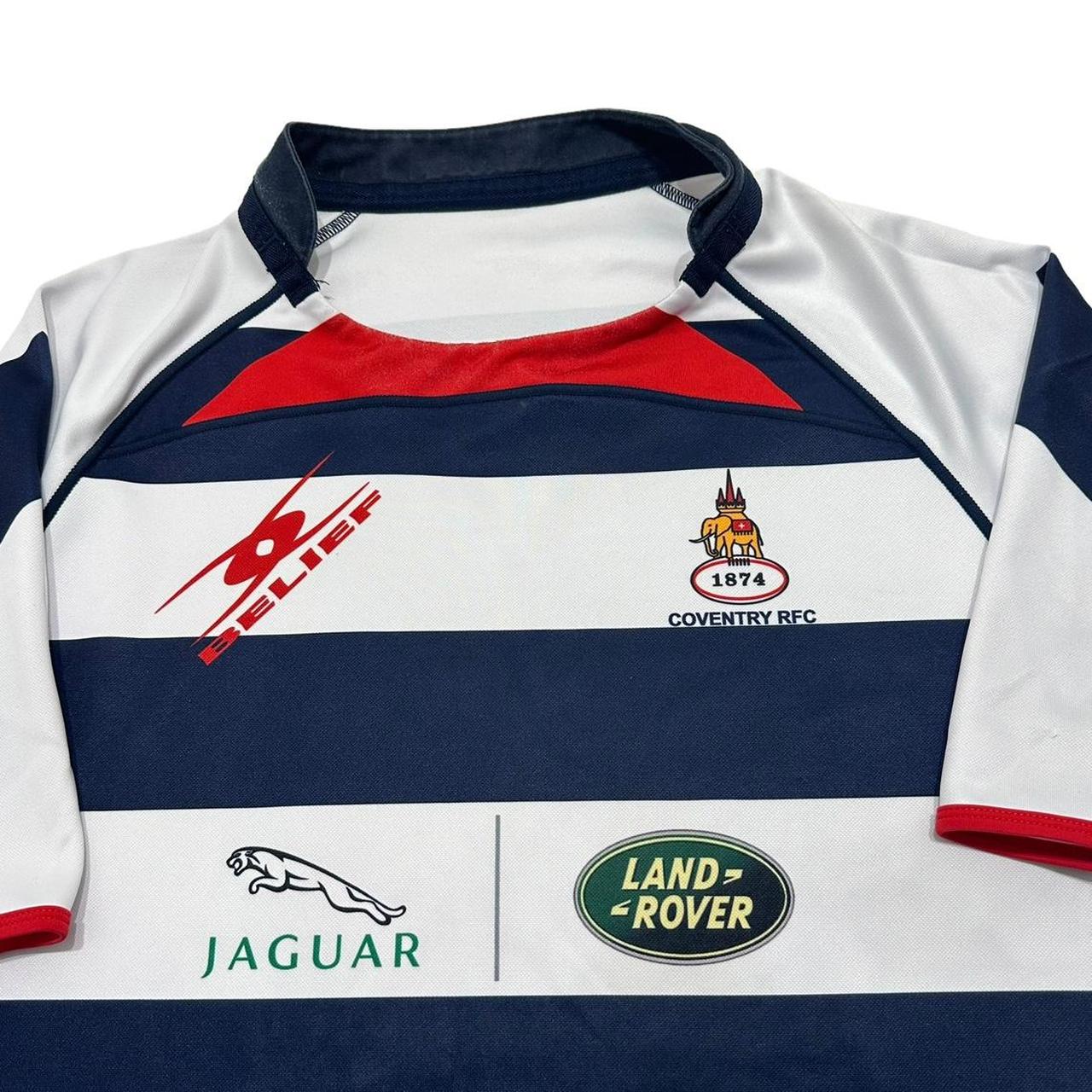 COVENTRY Rugby Shirt Retro Sports Jersey Short... - Depop