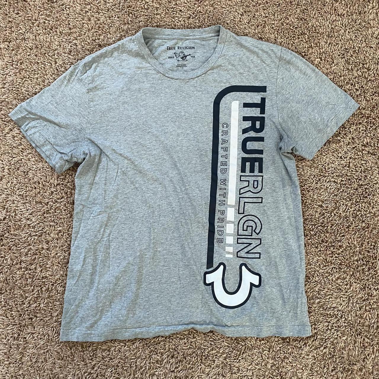 True Religion Graphic Tee Size: L Great... - Depop