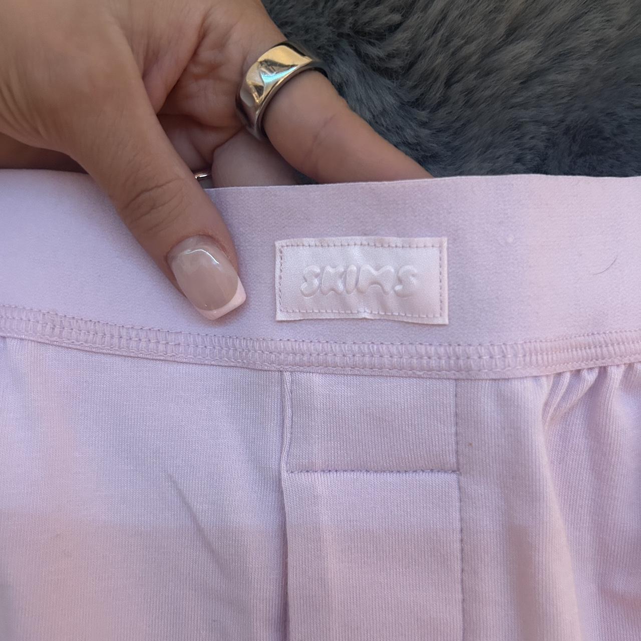 skims cherry blossom loose boxer shorts #skims... - Depop