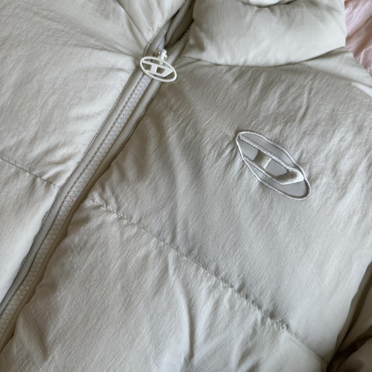 DIESEL W Peyton Down Jacket in Cream💛 •... - Depop