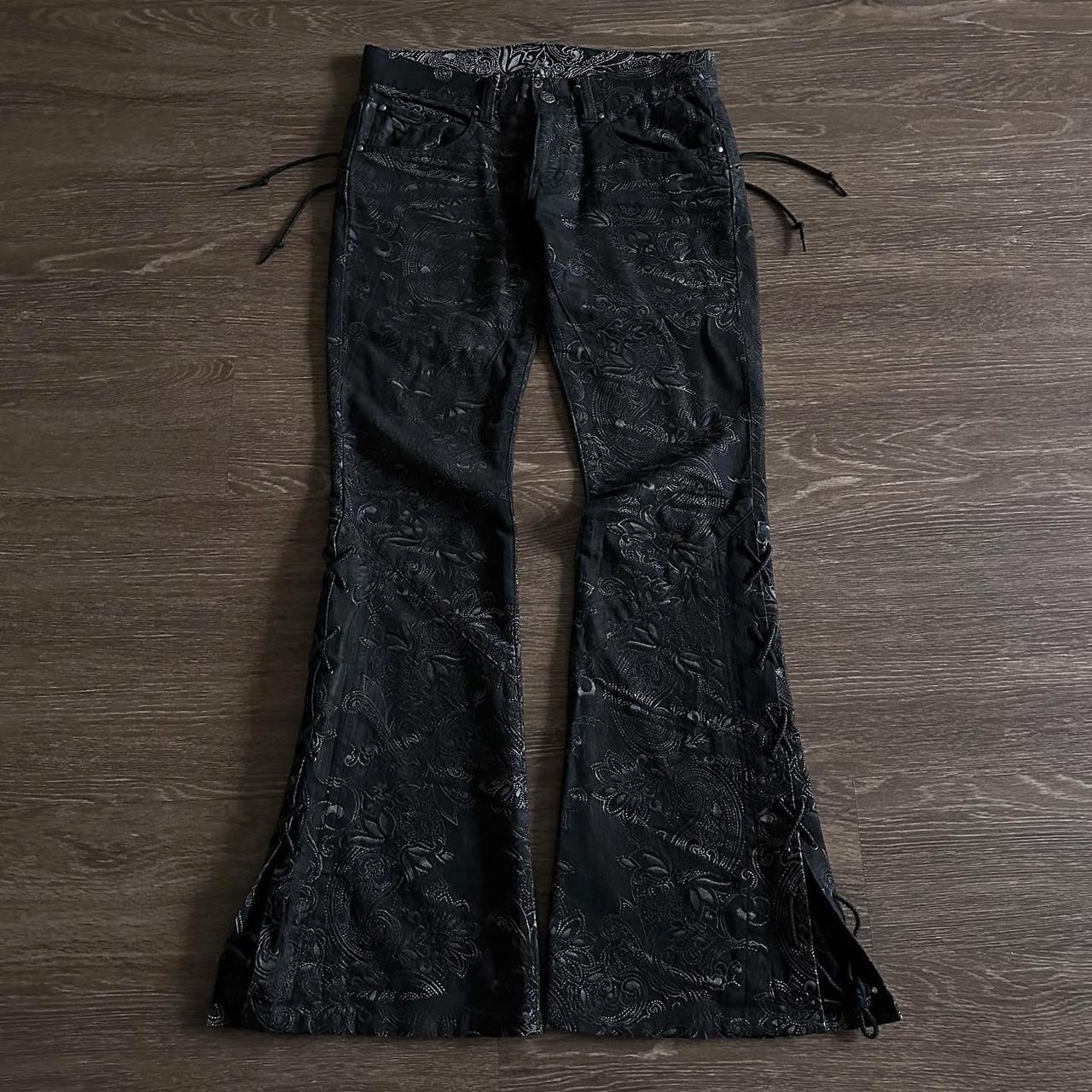 Number (N)ine Men's Black Jeans | Depop