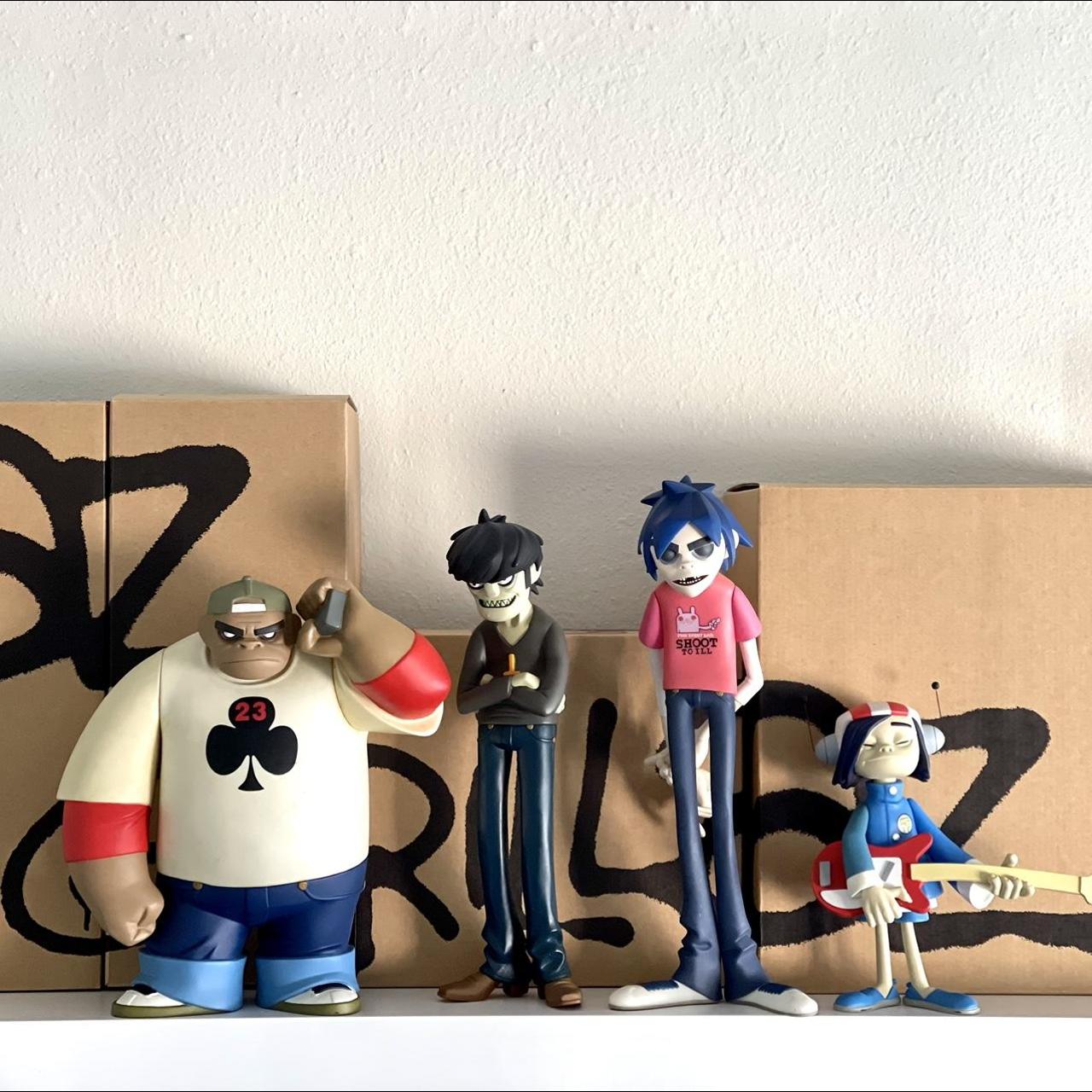 Gorillaz x Kidrobot Phase One Black Edition... - Depop