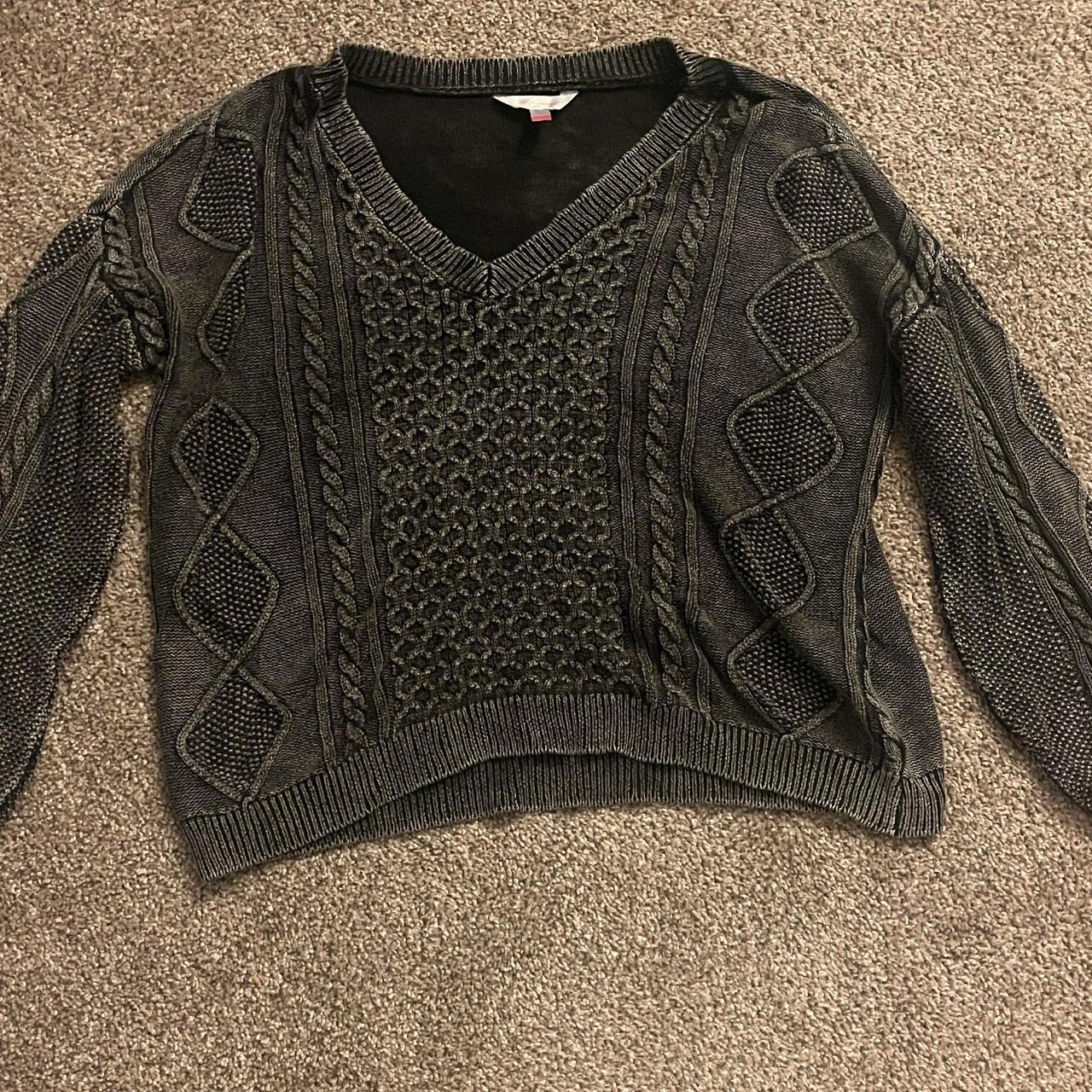 Large charcoal sweater | size 22 but fits small or... - Depop