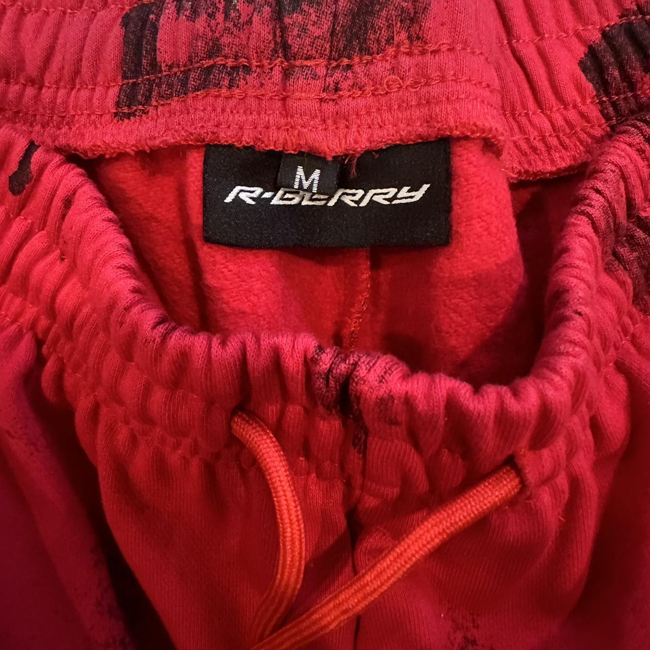 GV Gallery - Raspberry Graffiti Sweats Medium Worn Once - Depop