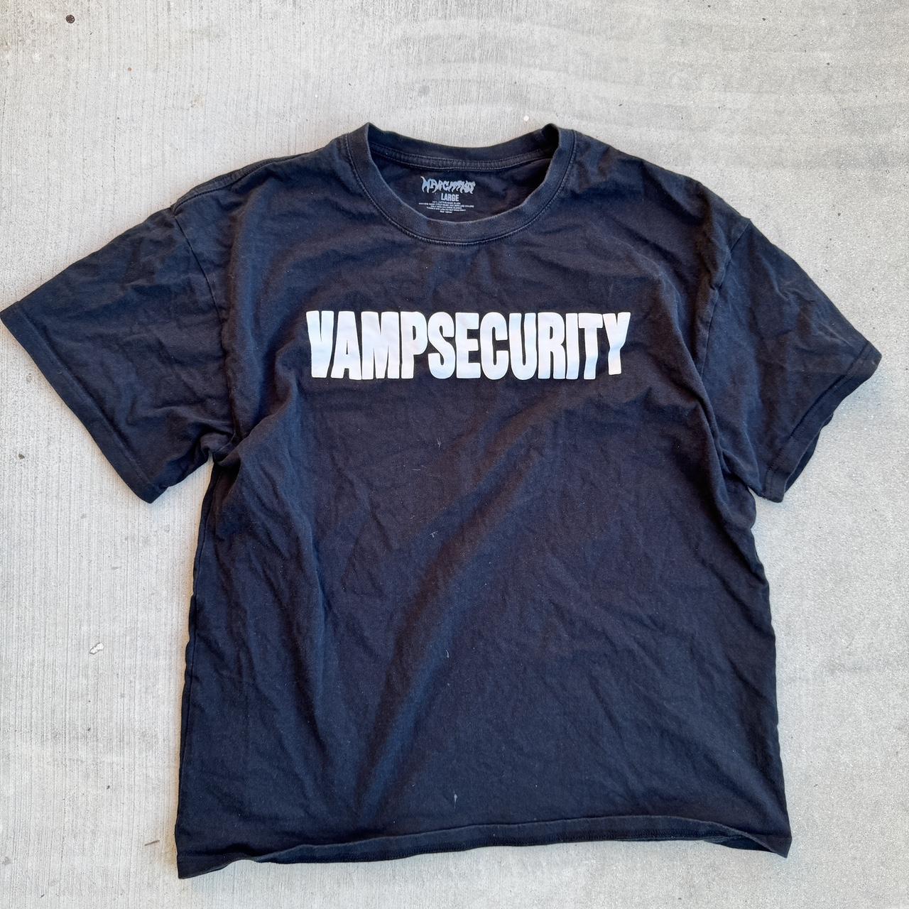 Playboi Carti Vamp Security Tee | Narcissist Tour... | Depop