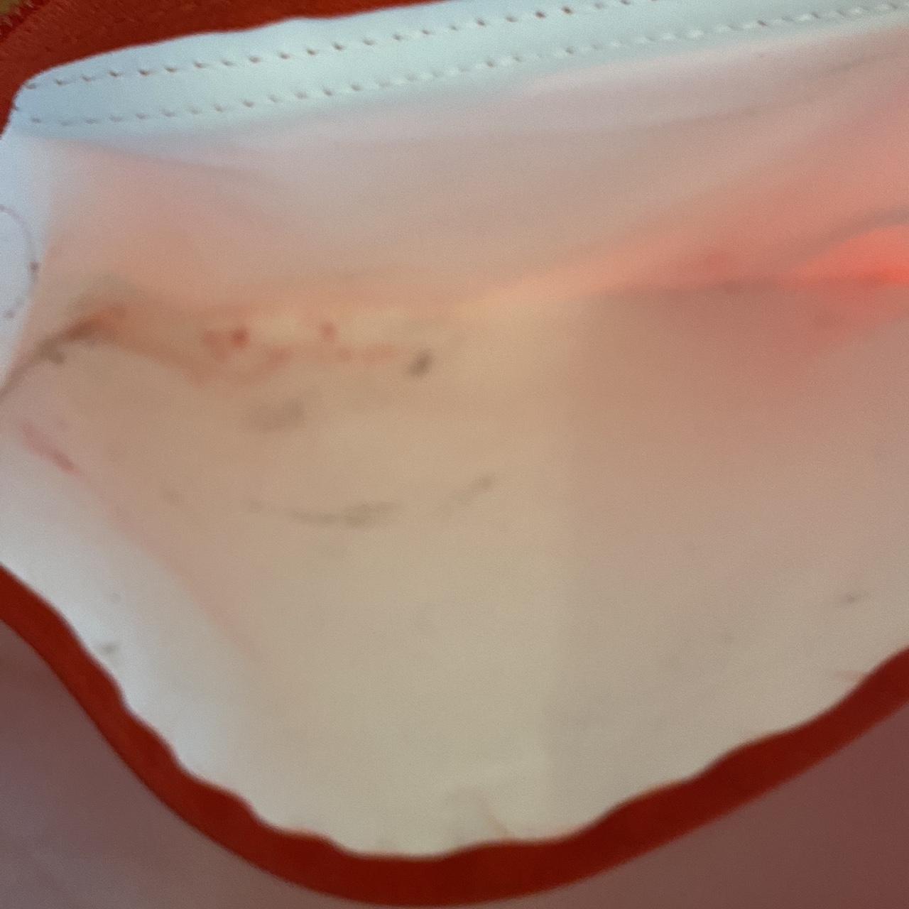 Super rare red Longchamp Le Pliage large OPEN to... - Depop