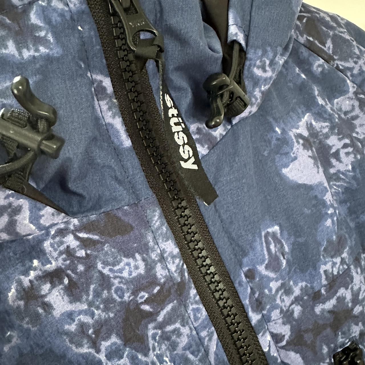 Stussy Insulated Jacket - Indigo/Navy Men’s... - Depop