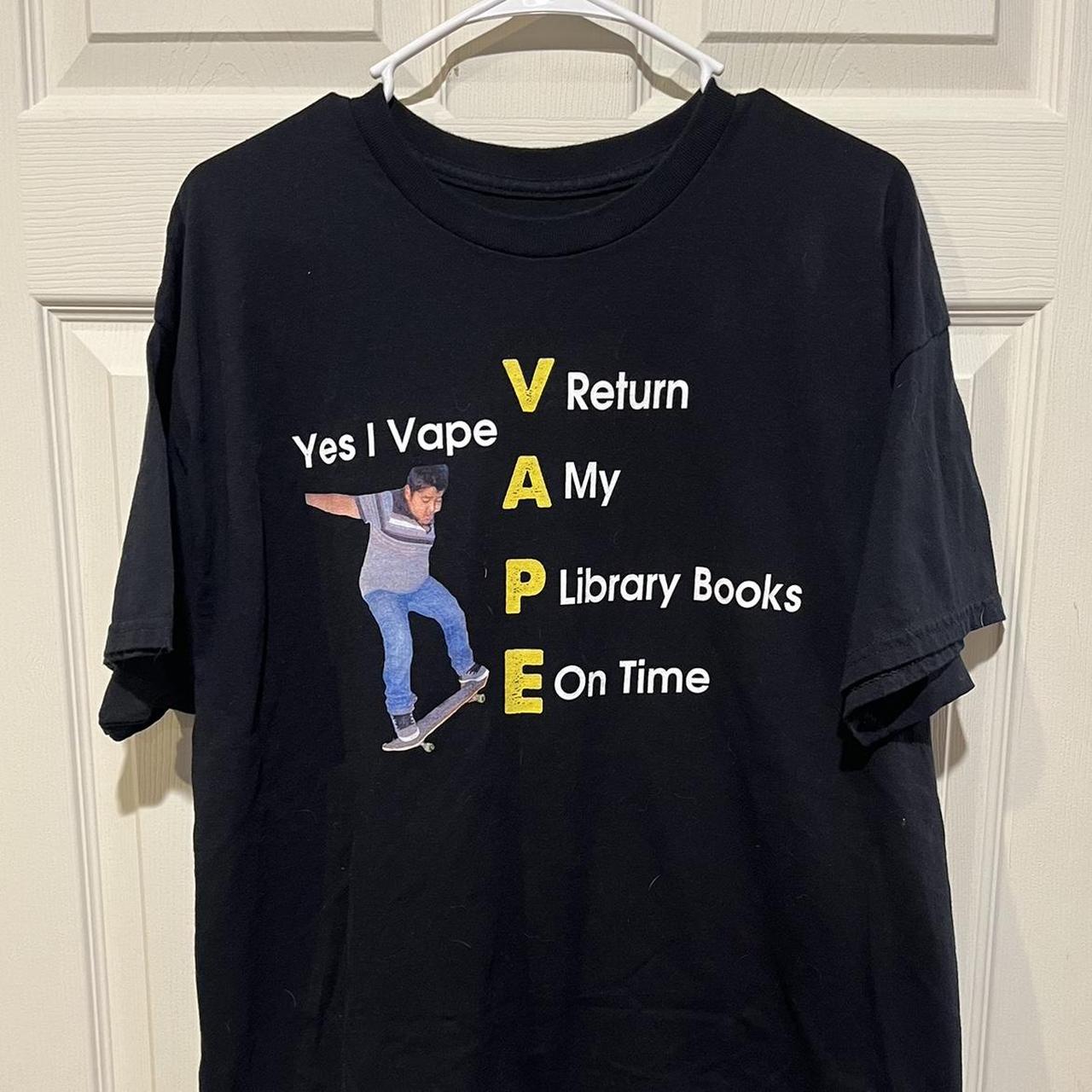 Vaping tee - Depop
