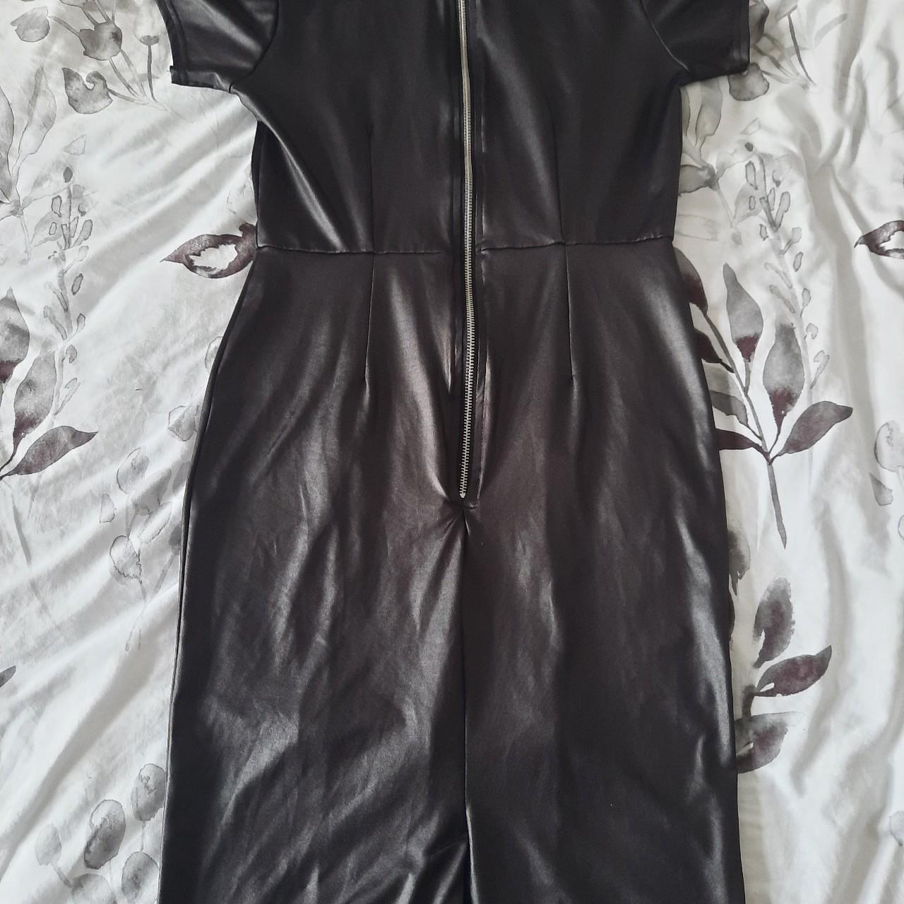 [Open to offers!] Black stretch zip Disturbia pencil... - Depop