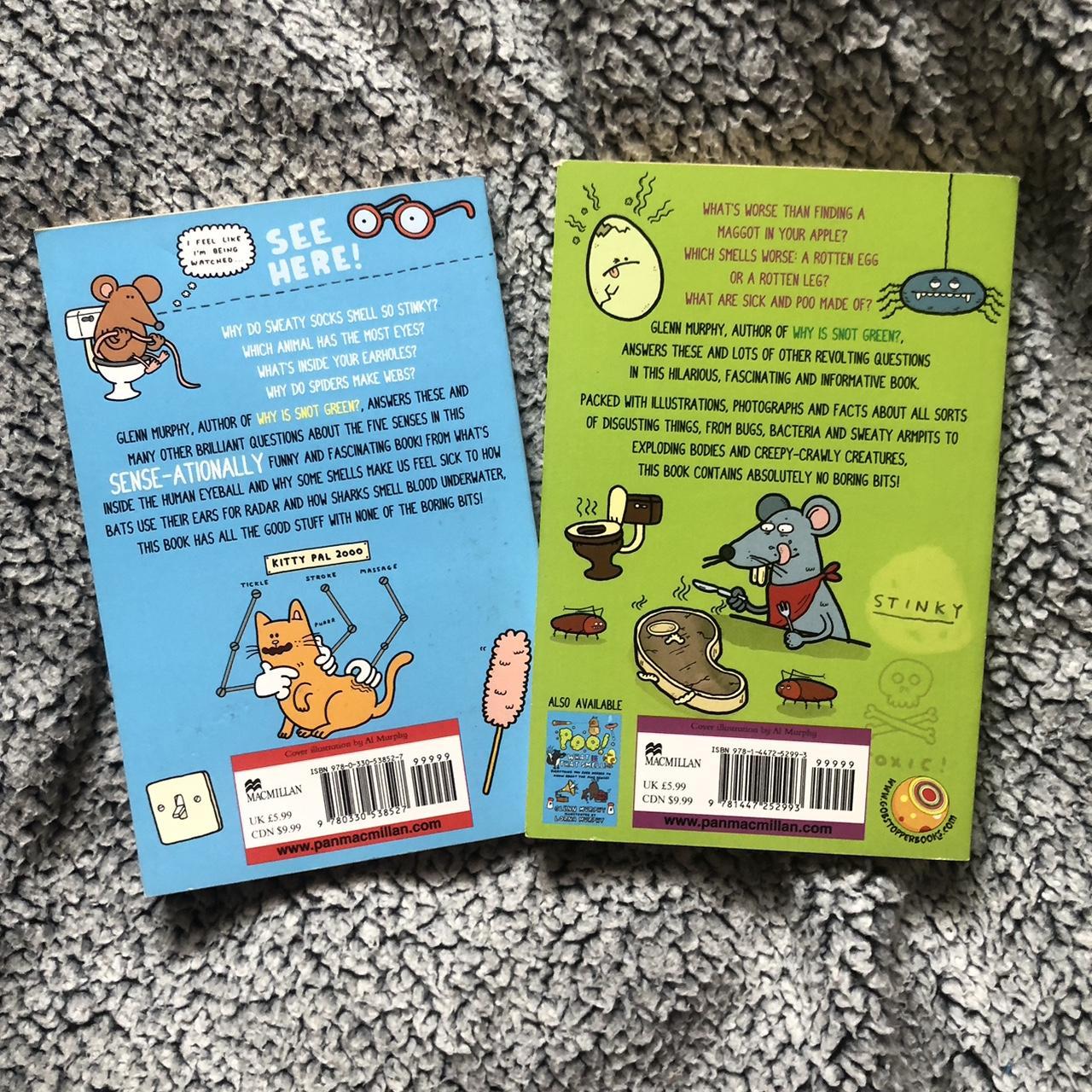 Disgusting science books Children’s books Been... - Depop