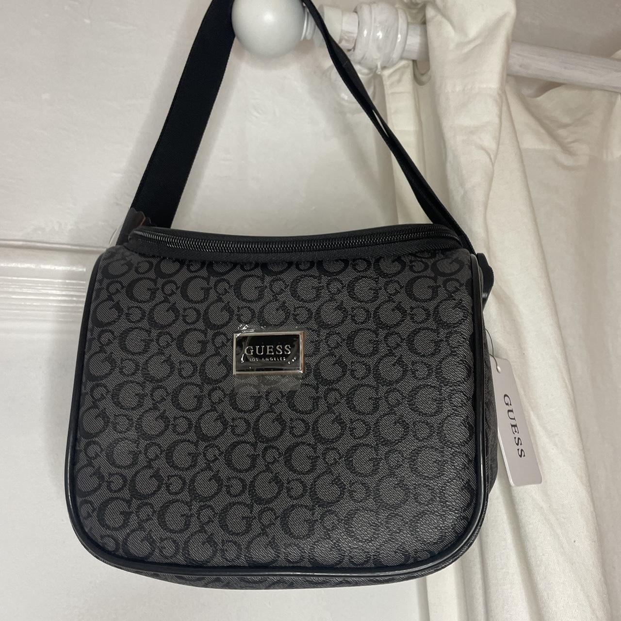 Guess brand new grey and black never used lunch box.... - Depop