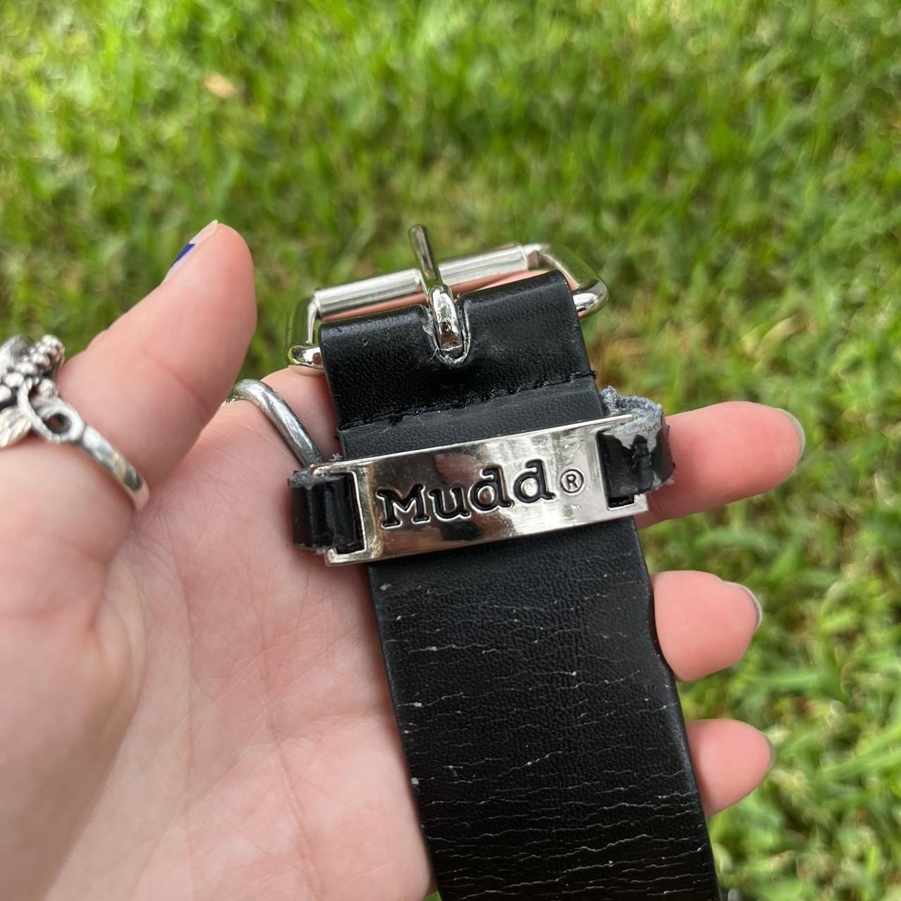 Early 2000’s Mudd Heart Cut-out Belt With Some... - Depop