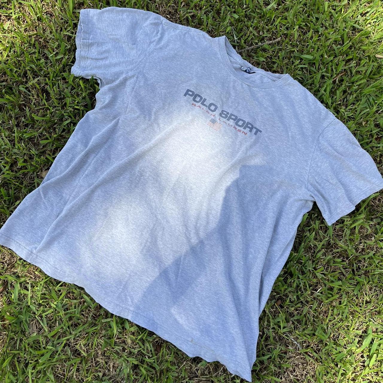 Vintage Polo Sport Ralph Lauren T Shirt Size XL With... - Depop