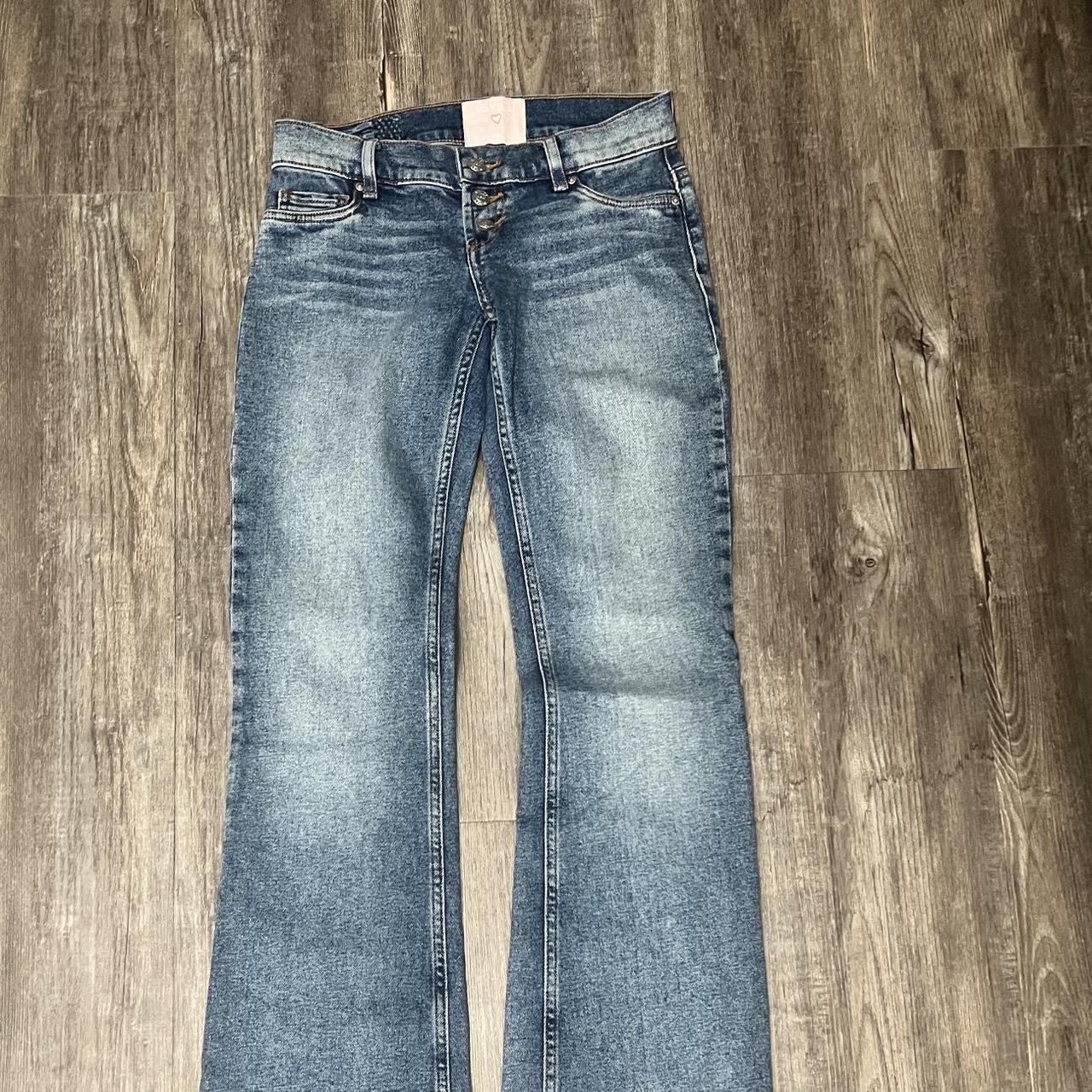 REVICE low rise flares size 26 no flaws - Depop