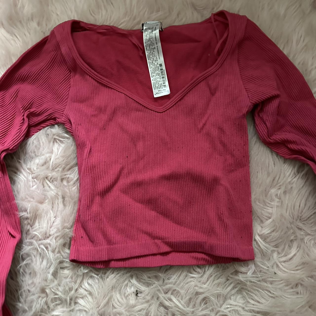 Zara Women's Pink Shirt | Depop