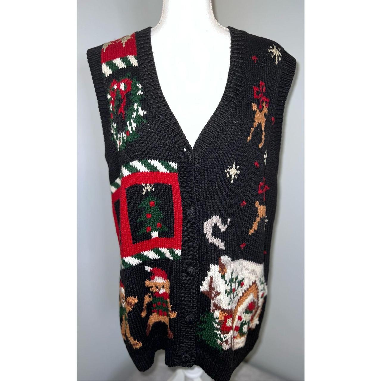 Heirloom Collection Women’s Holiday Vest Christmas... - Depop