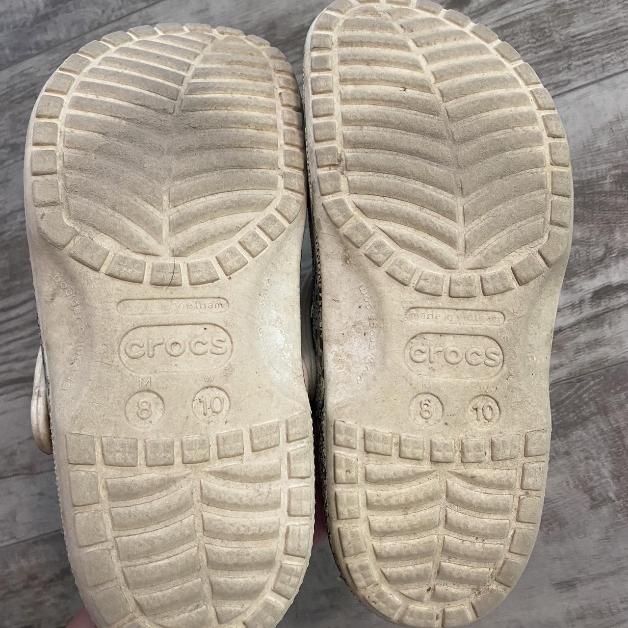 Crocs Classic Snake print clogs men’s size 8 womens... - Depop