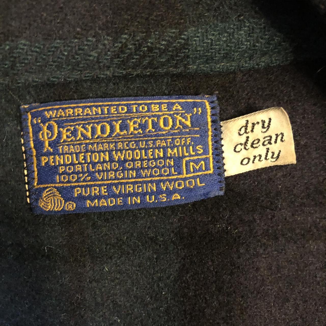 Vintage Made In USA Pendleton Coat Few stains on... - Depop