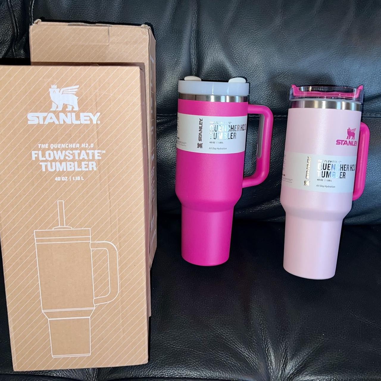 Stanley Cup (RARE EXCLUSIVE COLOR) PinkFlamingo 🦩... - Depop