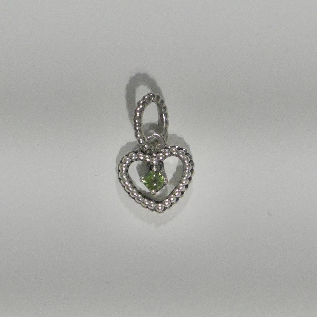 Heart Pandora charm (925 Stearling silver) - ⚠️DO... - Depop