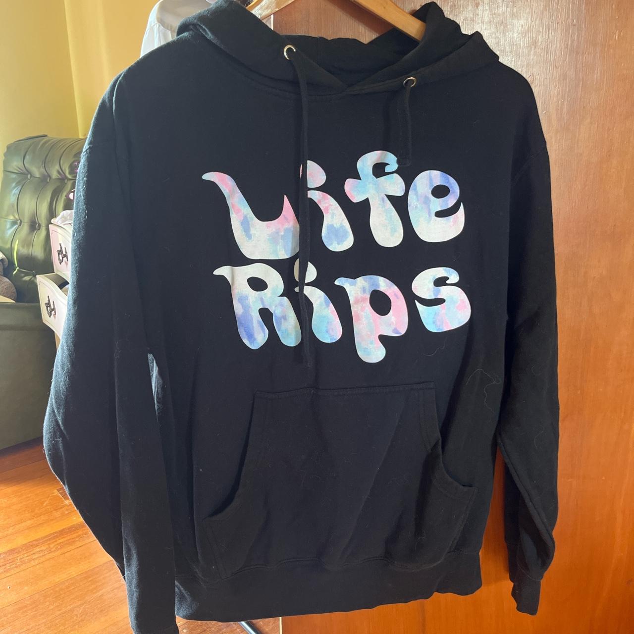 Chris D’elia Life Rips medium tie dye... - Depop