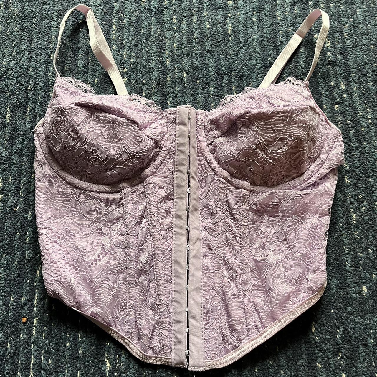 lilac corset top from target - Depop