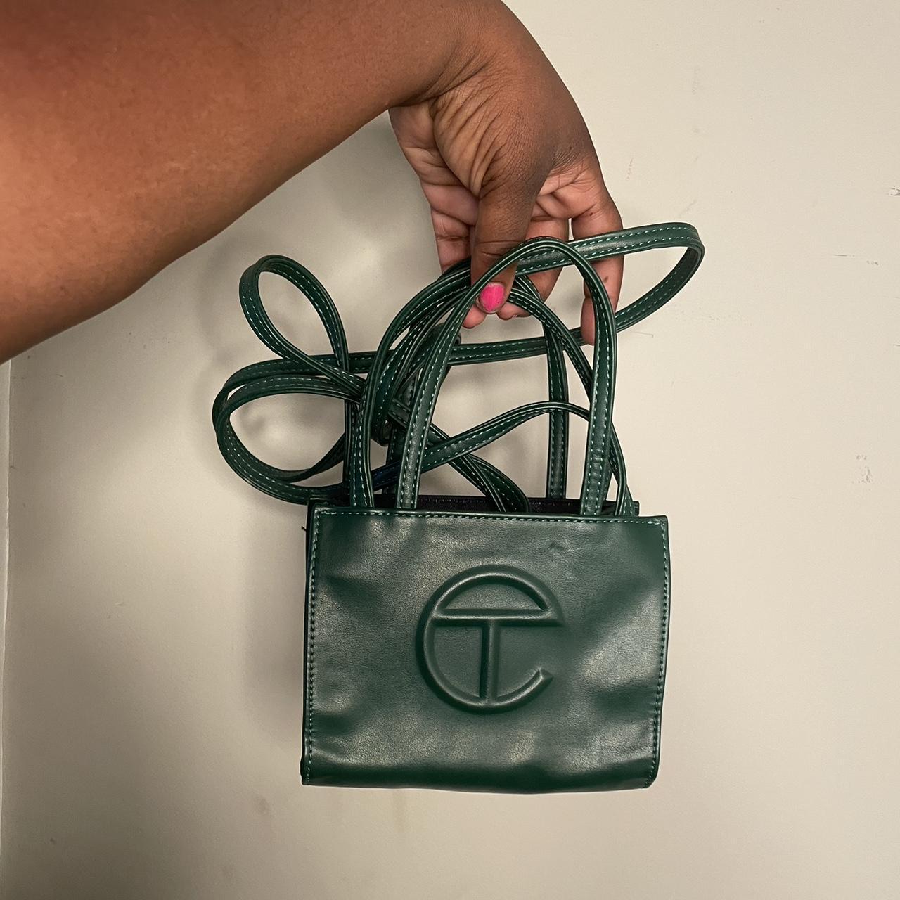 forest green mini telfar - Depop